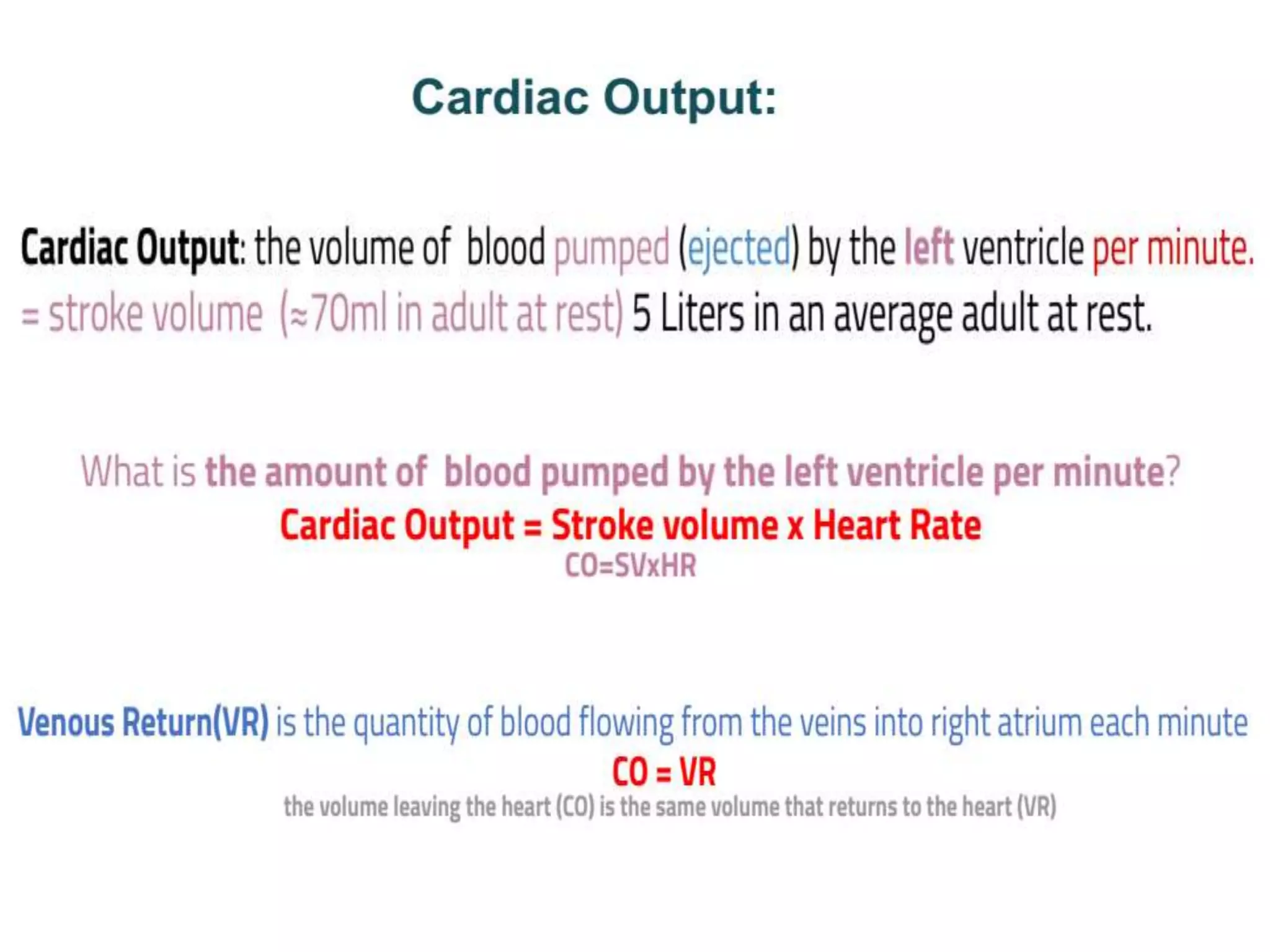 Cardiac out put and its regulation | PPTX