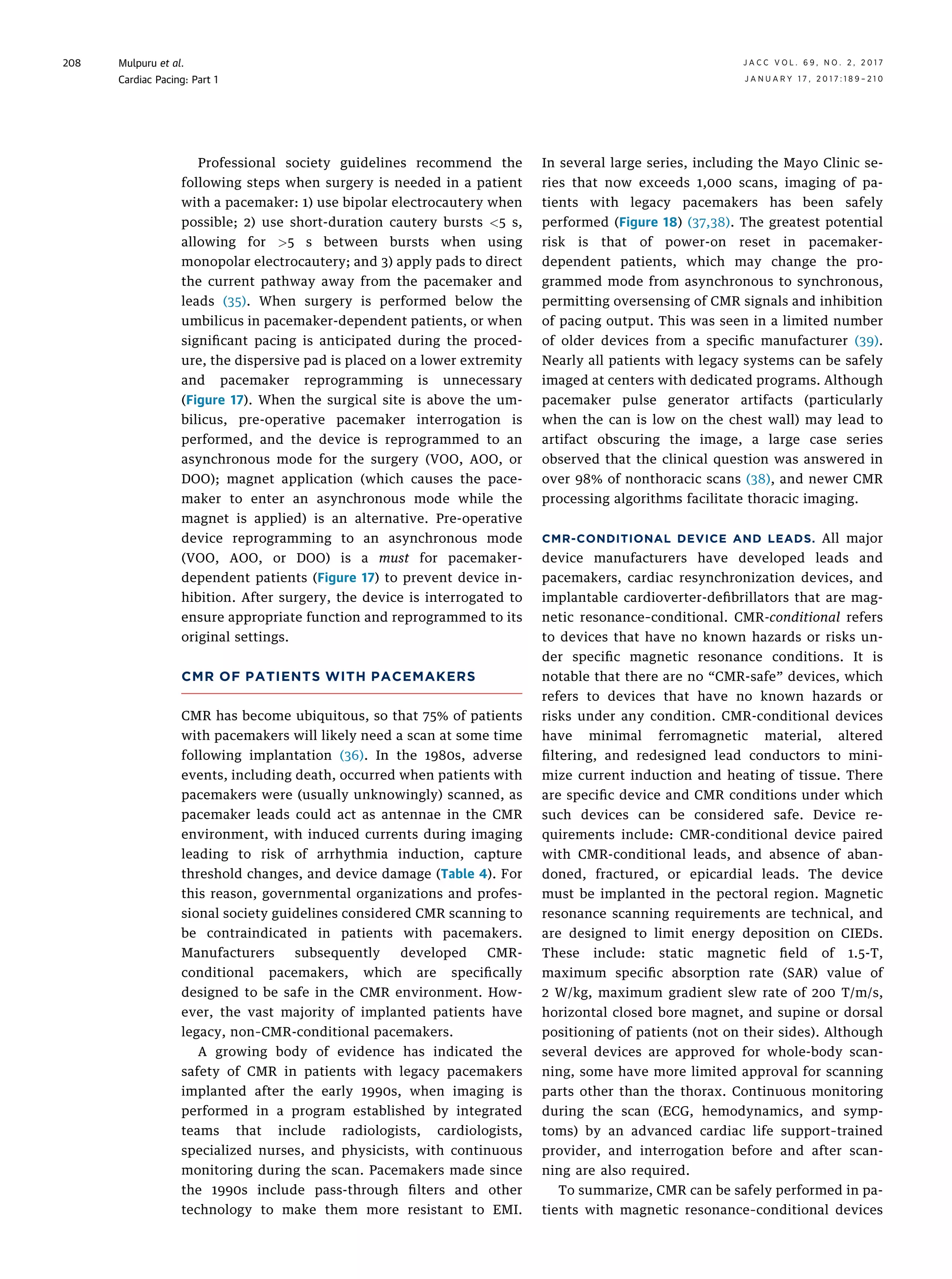 Cardiac pacemakers part-I | PDF