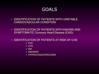 ACC AHA Guidelines on Perioperative Cardiac Assesement | PPT