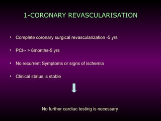 ACC AHA Guidelines on Perioperative Cardiac Assesement | PPT
