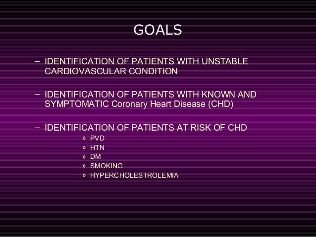 ACC AHA Guidelines on Perioperative Cardiac Assesement