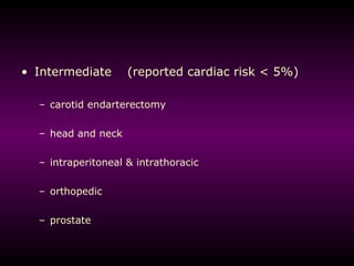 Cardiac patient for non cardiac surgery | PPT