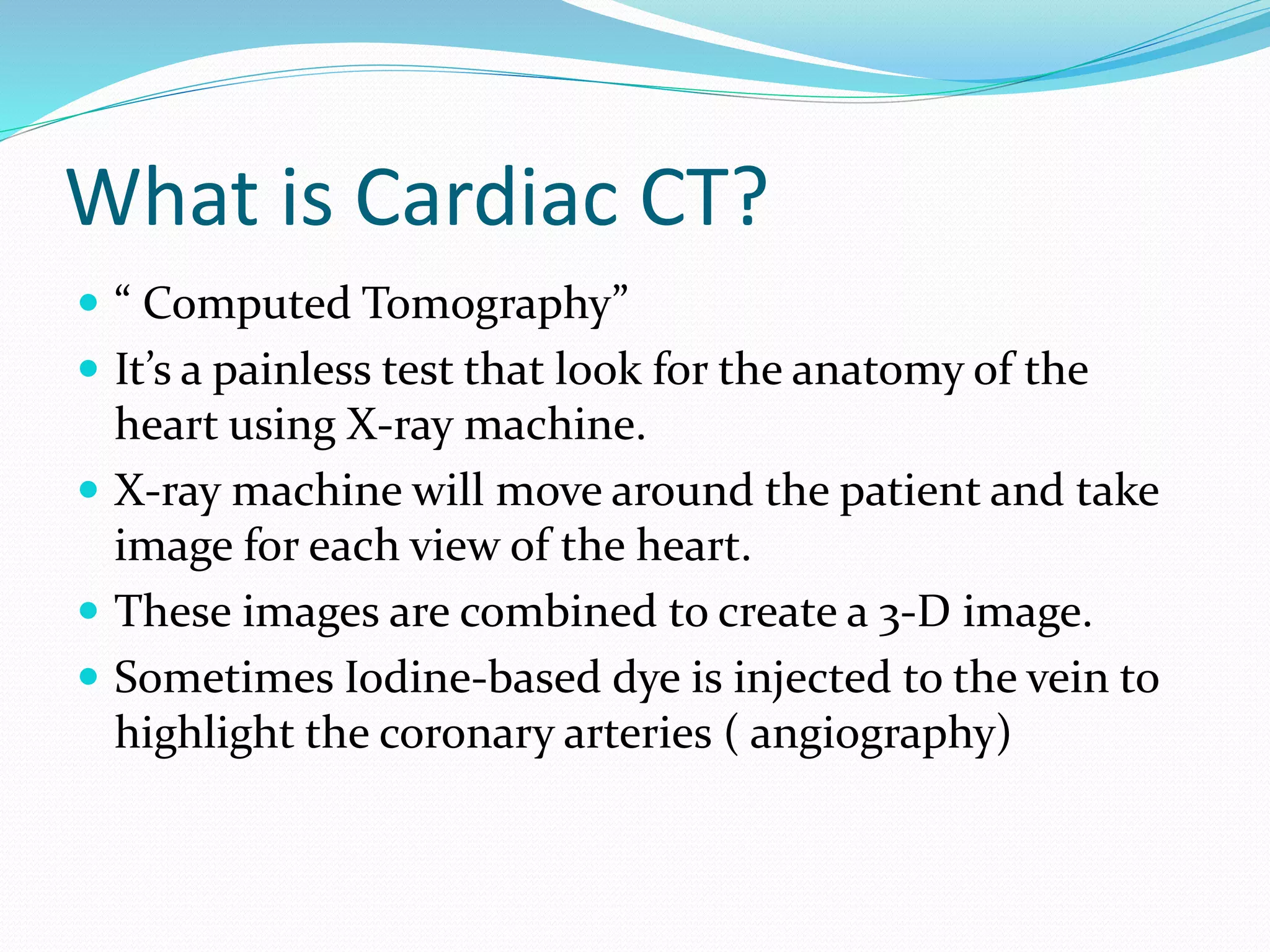 Nuclear Medicine - Cardiac PET/CT | PPTX