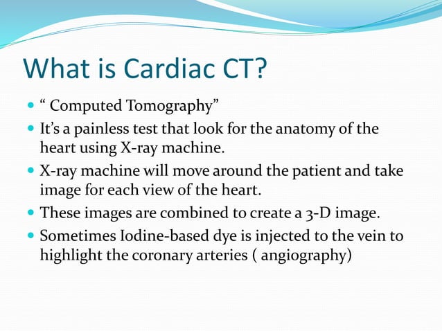 Nuclear Medicine - Cardiac PET/CT | PPTX