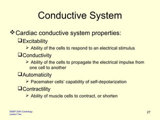 Cardiac physiology | PPT