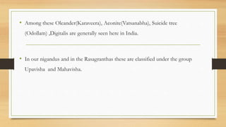 Cardiac poisons.rtf.pptx | Heart and Cardiovascular Diseases | Diseases ...