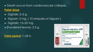 Cardiac poisons forensic aspects part1 | PPTX
