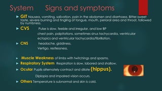 Cardiac poisons forensic aspects part1 | PPTX