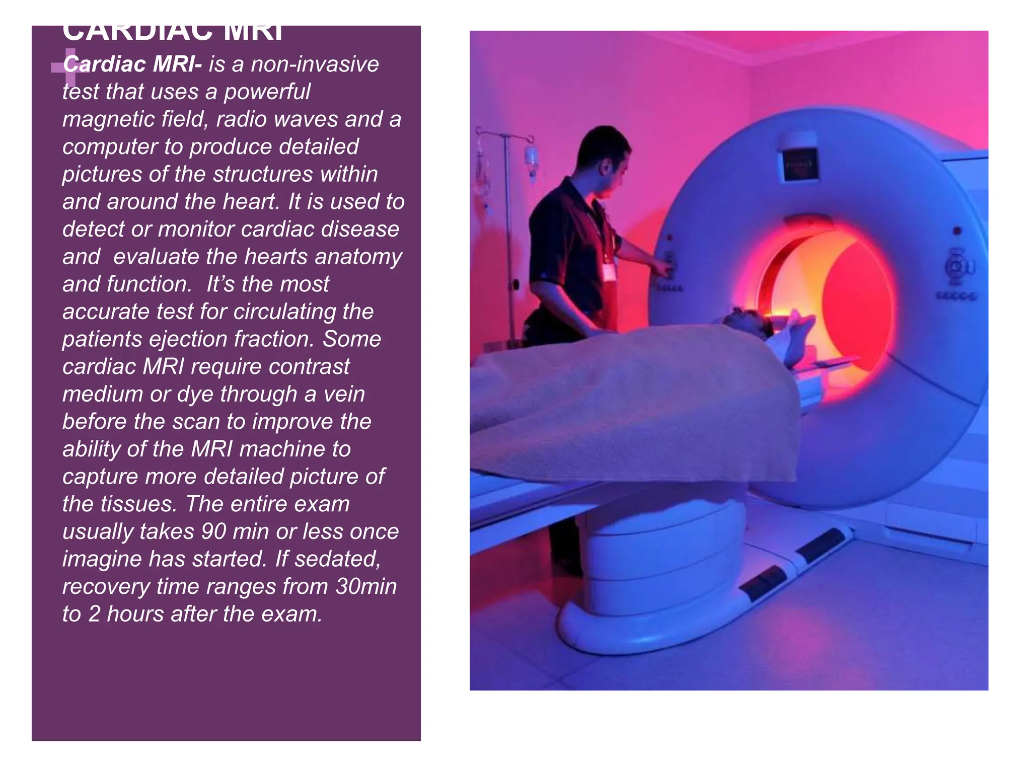 CARDIAC PRESENTATION - NON INVASIVE PROCEDURES | PPTX