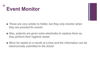 CARDIAC PRESENTATION - NON INVASIVE PROCEDURES | PPTX
