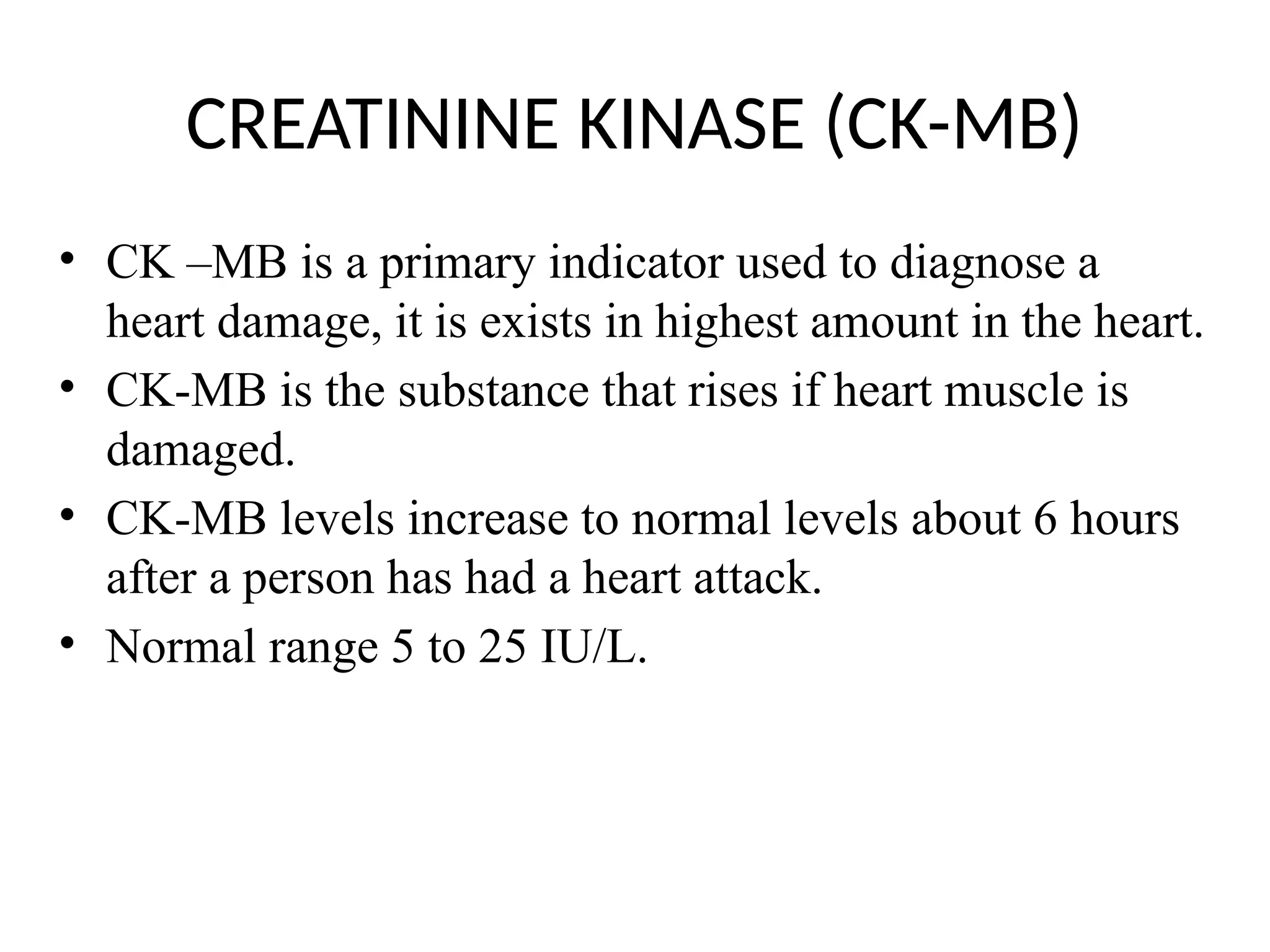 Cardiac profile test ( cardiac function test.pptx