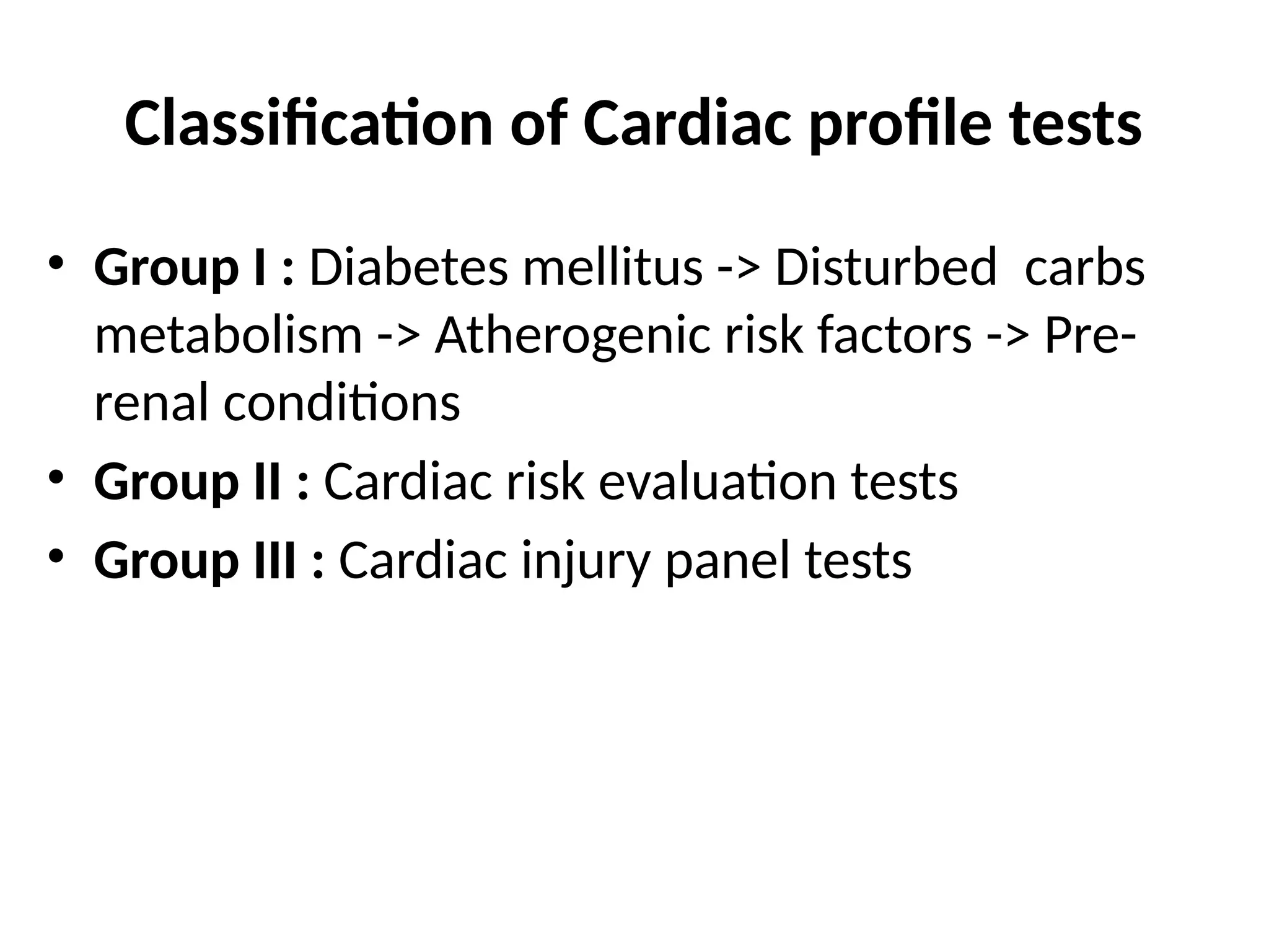 Cardiac profile test ( cardiac function test.pptx