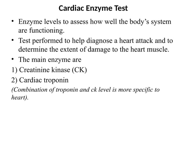 Cardiac profile test ( cardiac function test.pptx
