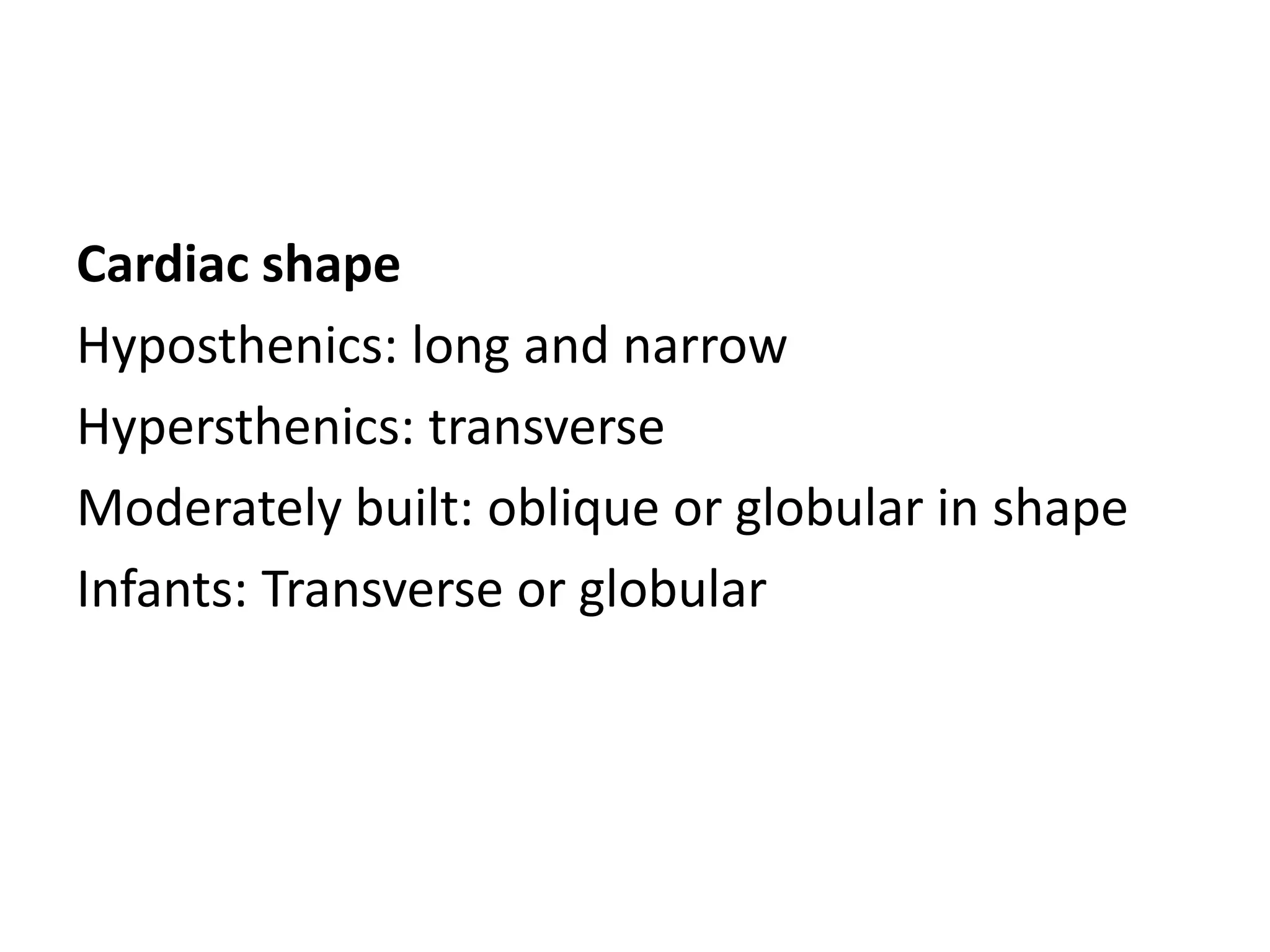 Radiographic approach to cardiac enlargement | PPTX