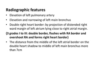 Radiographic approach to cardiac enlargement | PPTX