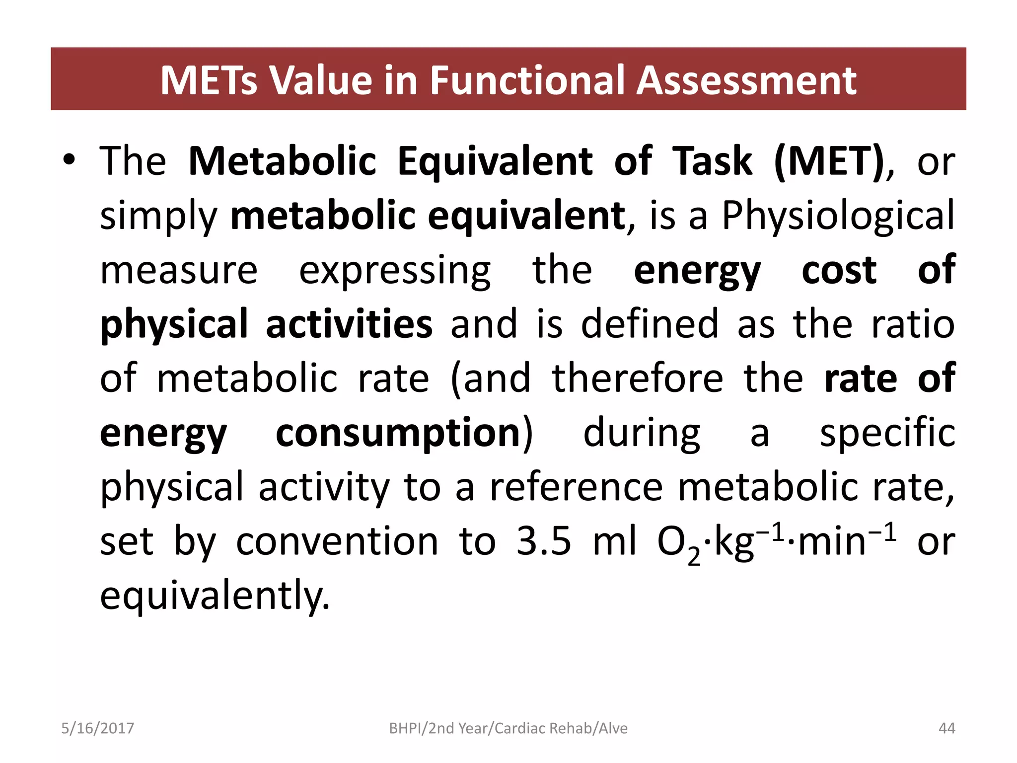 Cardiac Rehabilitation | PPTX