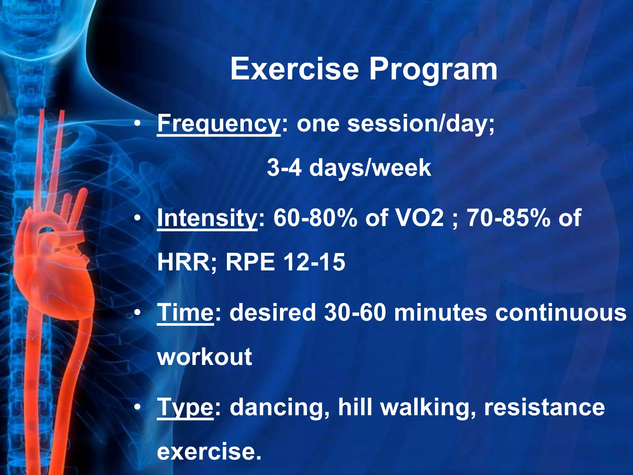 Cardiac rehabilitation | PPTX