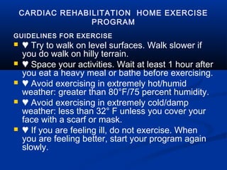 Cardiac Rehabilitation | PPT