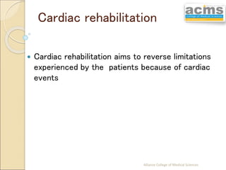 cardiac rehabilitation.ppt