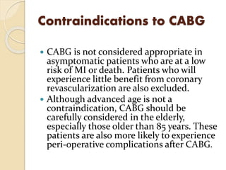 Cardiac rehabilitation following coronary artery bypass graft surgery ...