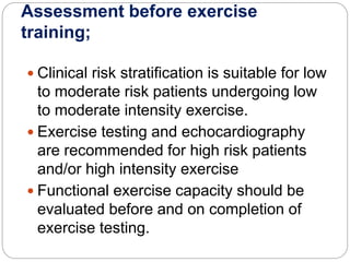 Cardiac rehabilitation pradeep | PPTX