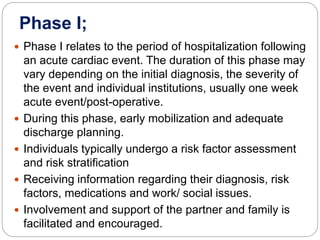 Cardiac rehabilitation pradeep | PPTX | Physical Therapy | Wellness