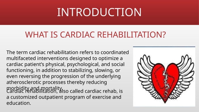 Cardiac Rehablitation - Rehablitation Engineering | PPT