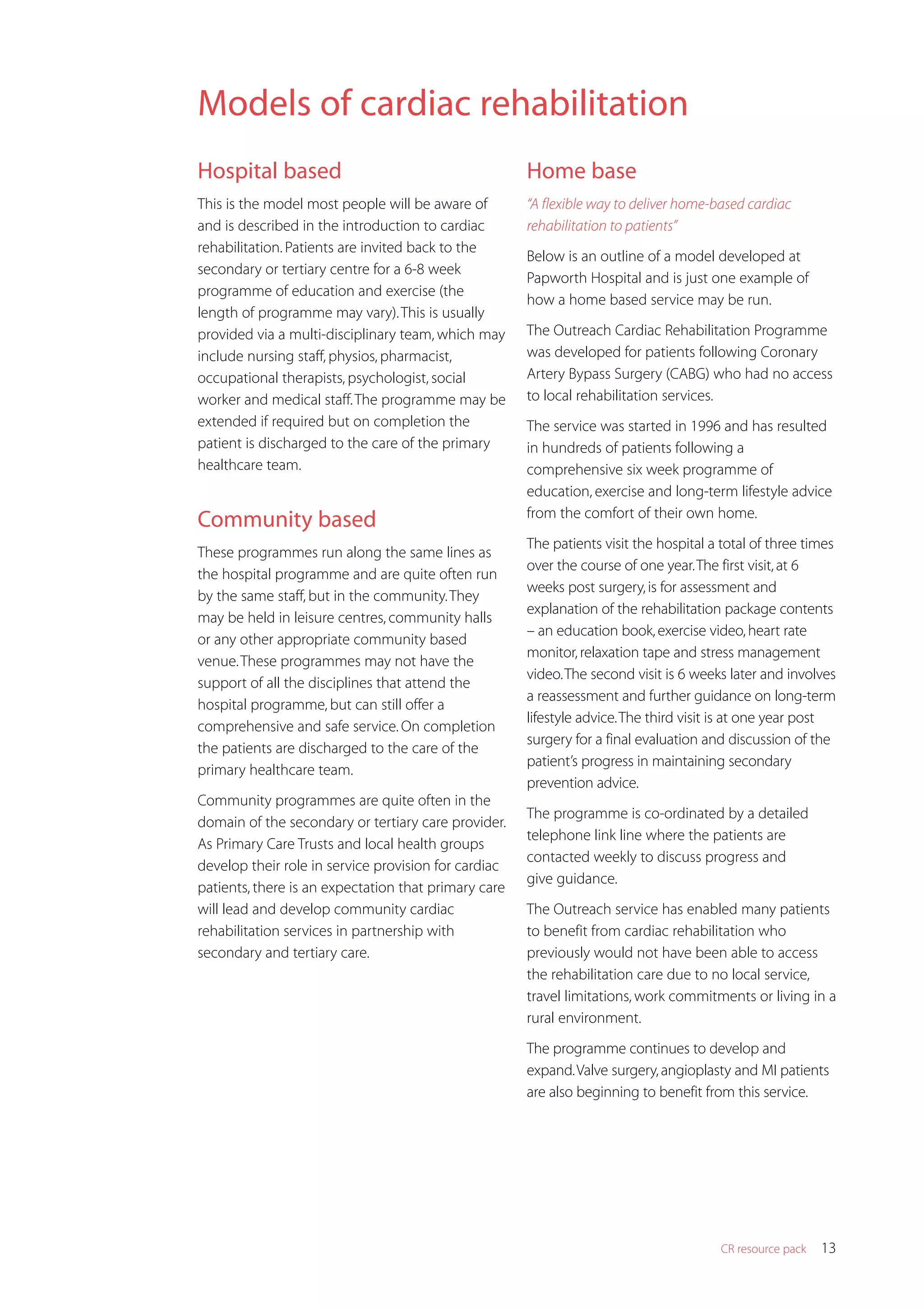 Cardiac rehab resourcepack_other | PDF