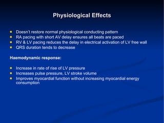 Cardiac Resynchronisation Therapy | PPT