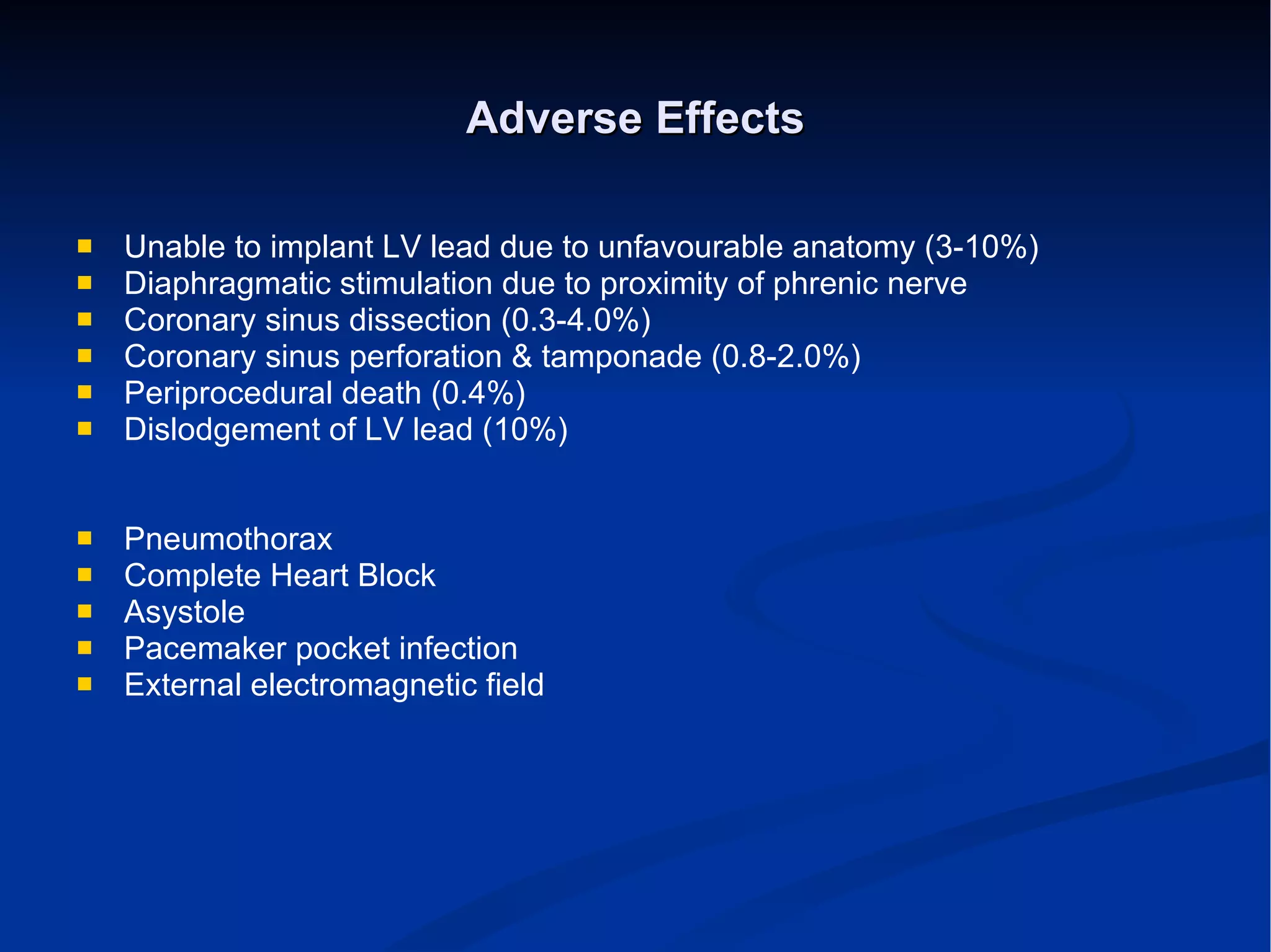 Cardiac Resynchronisation Therapy | PPT