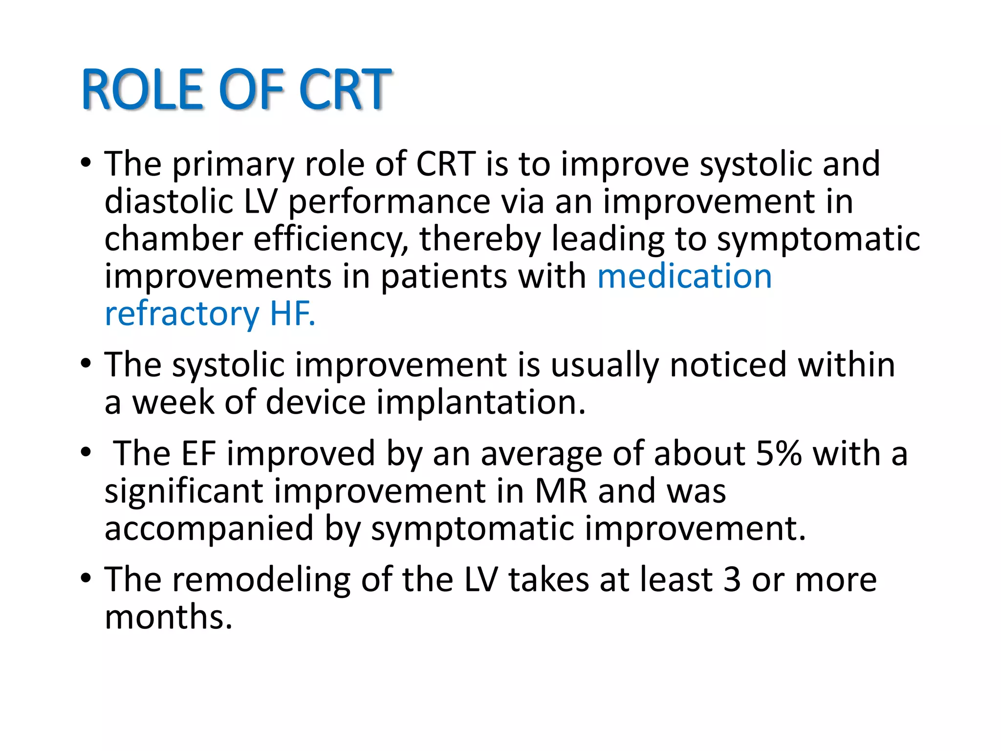 Cardiac resynchronization therapy | PPTX