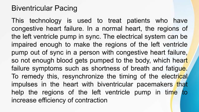 Cardiac rhythm management | PPT
