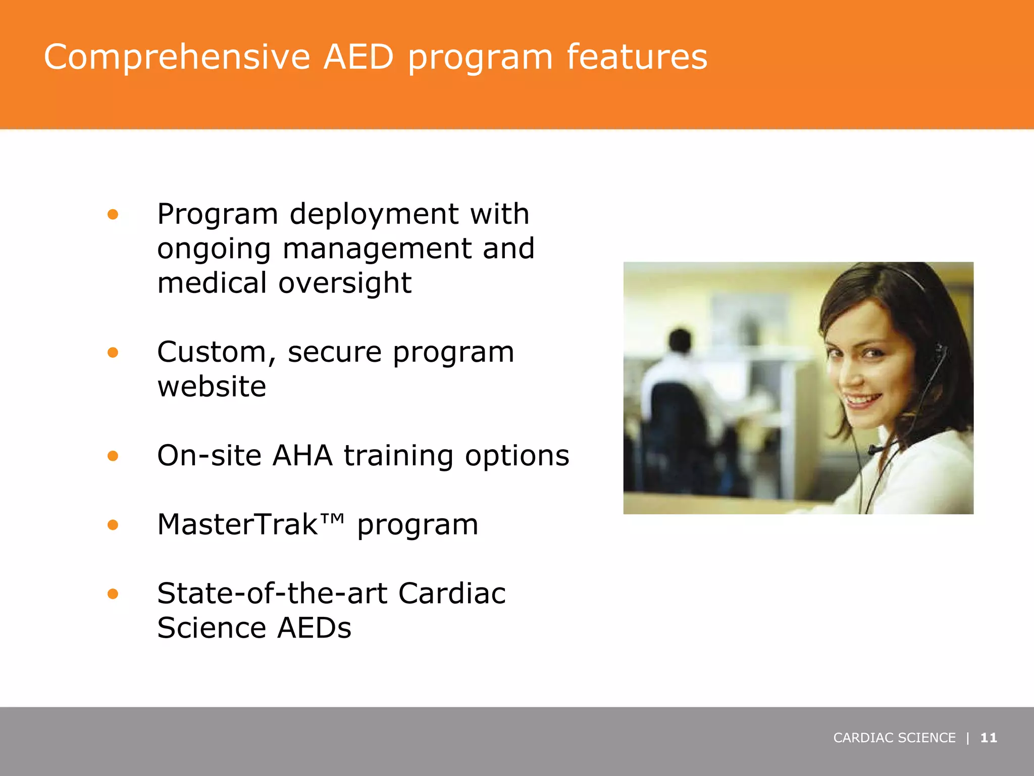 Cardiac Science - AEDs Save Lives | PPT