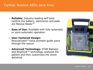 Cardiac Science - AEDs Save Lives | PPT