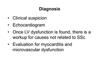 Cardiovascular Manifestations, Systemic Sclerosis by Dr. Jonathan R ...