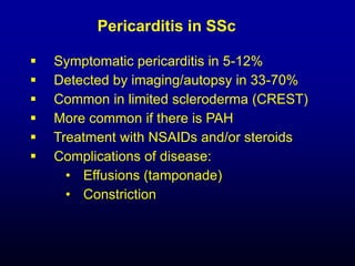 Cardiovascular Manifestations, Systemic Sclerosis by Dr. Jonathan R ...