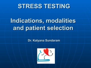 CARDIAC STRESS TESTING how to understand it.ppt | Heart and ...