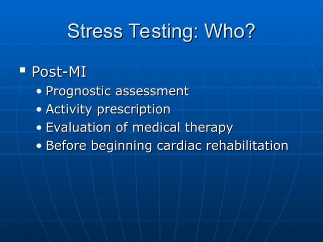 CARDIAC STRESS TESTING how to understand it.ppt | Heart and ...