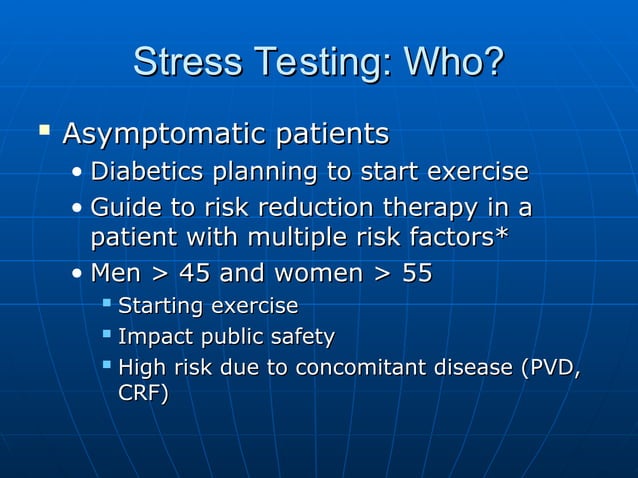 CARDIAC STRESS TESTING how to understand it.ppt | Heart and ...