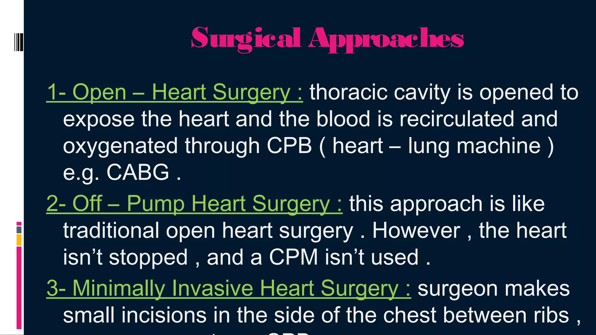 Cardiac surgery | PPT