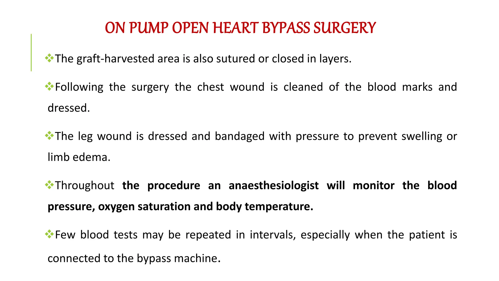 Cardiovascular surgeries-CABG,TYPES,CARDIOPULMONARY BYPASS MACHINE | PPTX