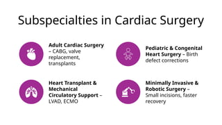 Cardiac Surgery - A Journey to Saving Hearts.pptx