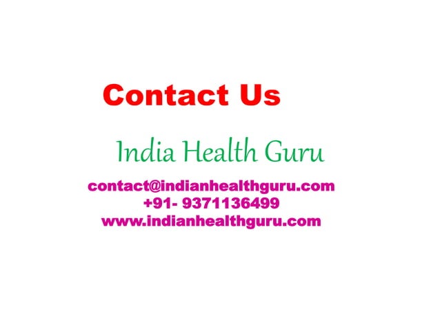 Cardiac Surgery India Ppt