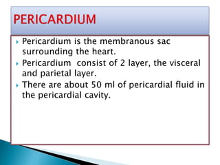 Cardiac tamponade | PPTX
