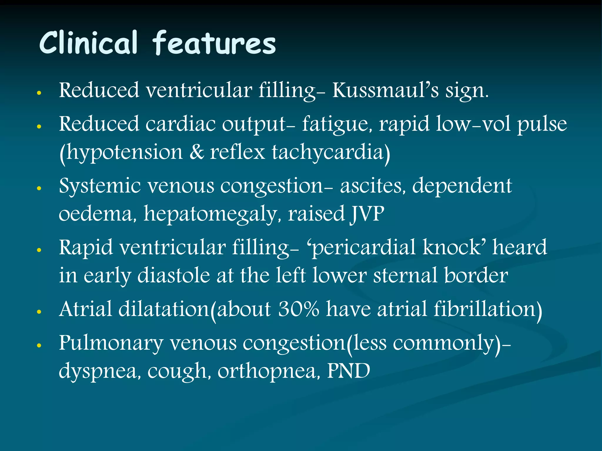 Cardiac tamponade | PPTX