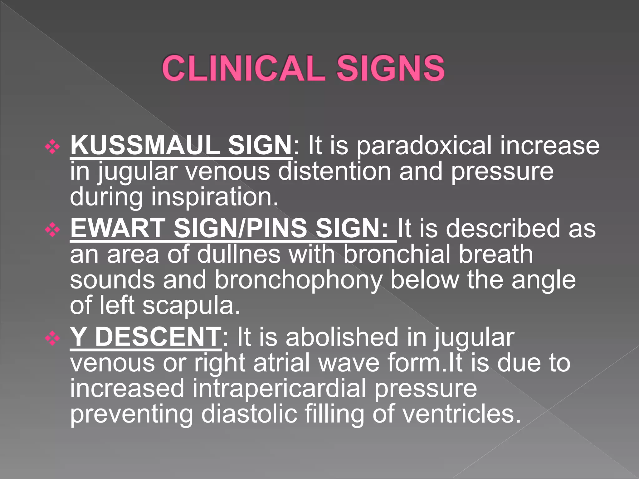 Cardiac tamponade | PPTX