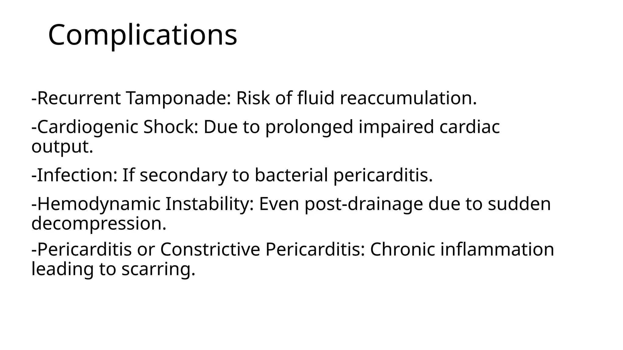 Cardiac Tamponade with the heart issues. | PPTX