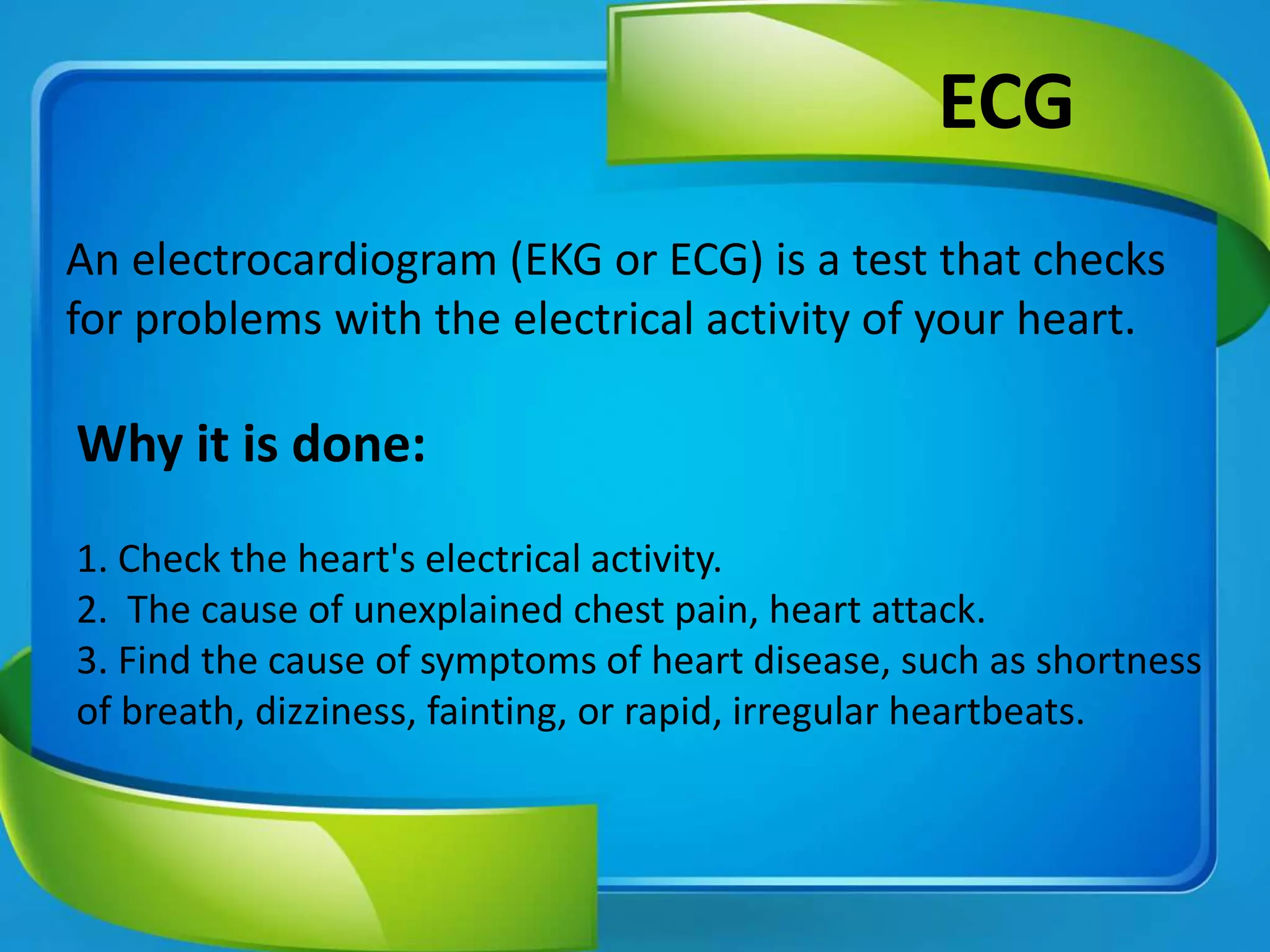 Cardiac test | PPT