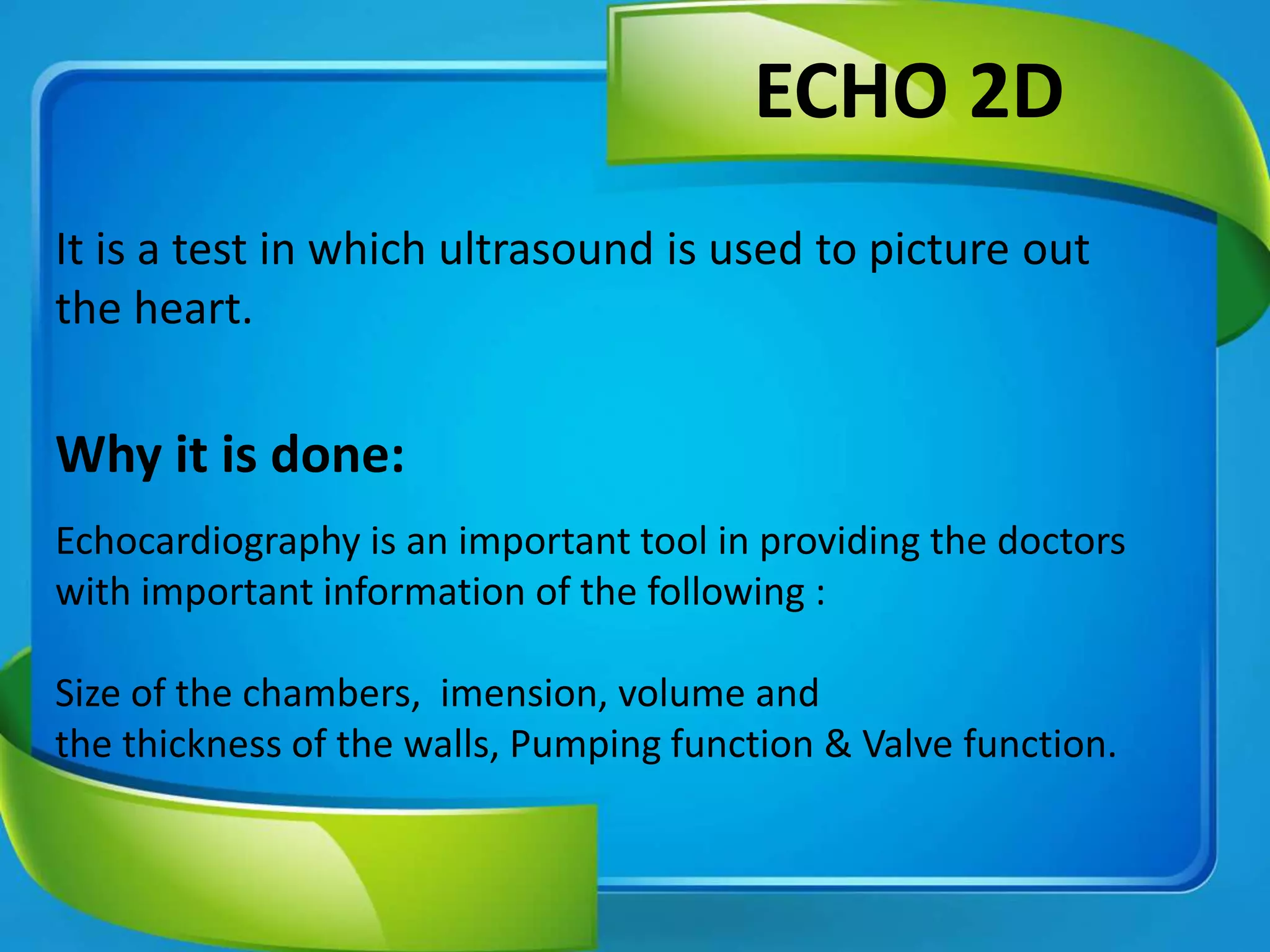 Cardiac test | PPT