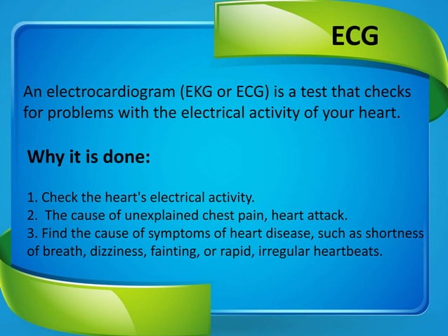 Cardiac test | PPT